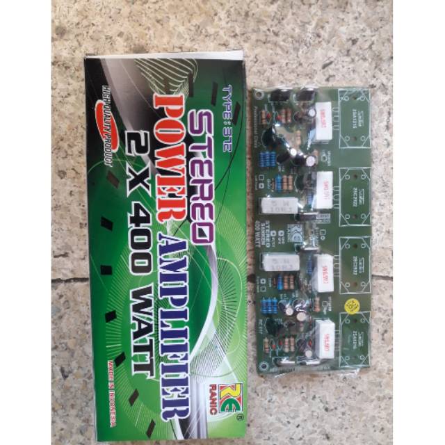 Jual kit audio 2 x 400 watt kit amplifier ampli rakitan 372 | Shopee ...