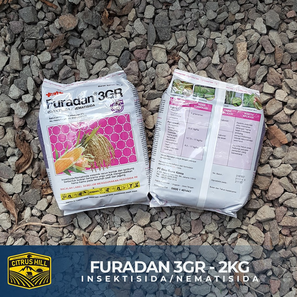 Jual Insektisida Nematisida FURADAN 3GR - 2kg | Shopee Indonesia