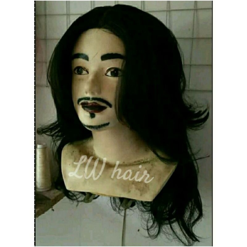 Jual Wig Pria Panjang Gondrong BT75 | Shopee Indonesia