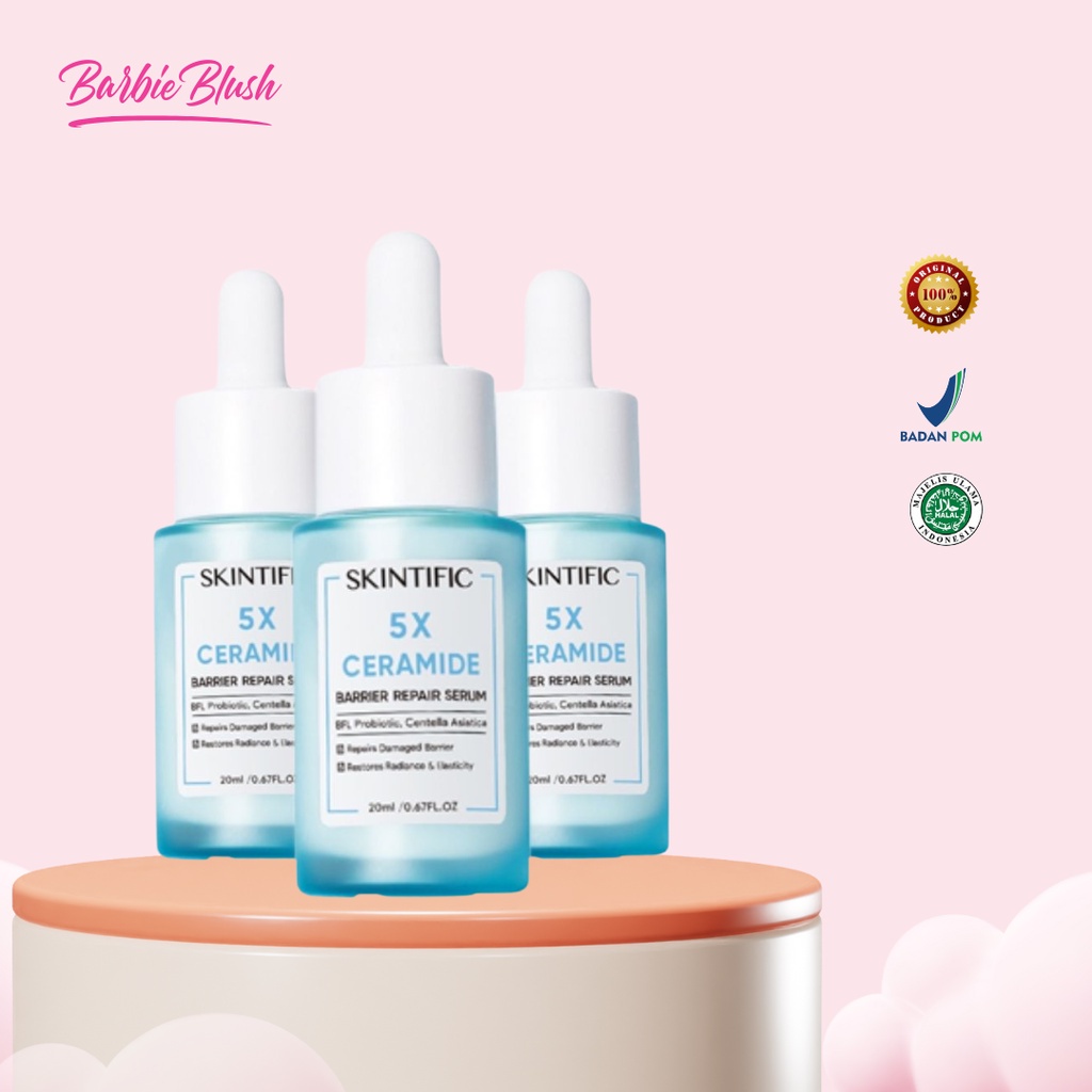 Jual SKINTIFIC 5X Ceramide Barrier Repair Serum 20ml (100% ORIGINAL ...