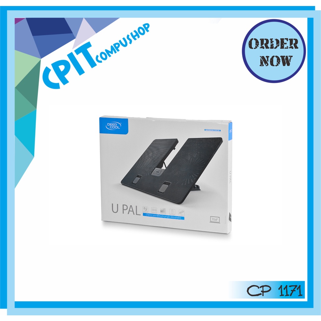 Jual DEEPCOOL Notebook Cooler U PAL / U-PAL | Shopee Indonesia