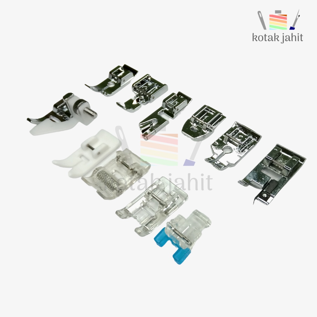 Jual paket sepatu mesin jahit portable set isi 11 pcs portabel rumah ...