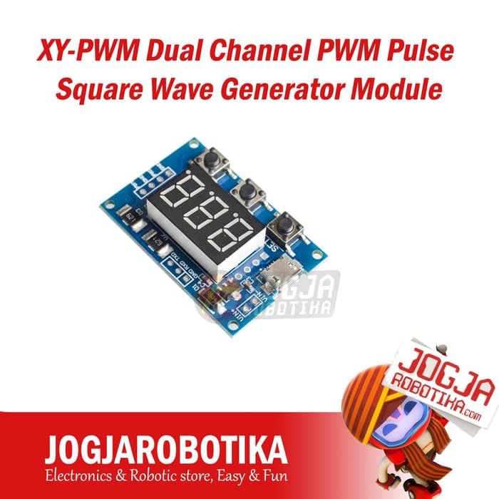 Jual XY-PWM DUAL CHANNEL PWM DX G-84 PULSE SQUARE WAVE GENERATOR MODULE ...