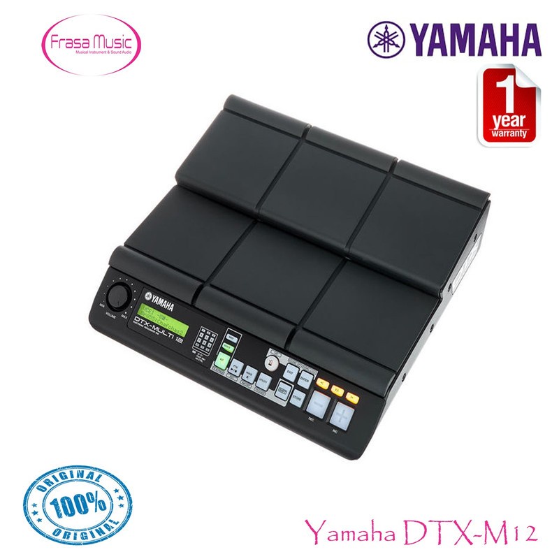 Jual Drum Elektrik Yamaha DTXM12 / DTX M12 / DTX Multi 12 Electric Drum ...