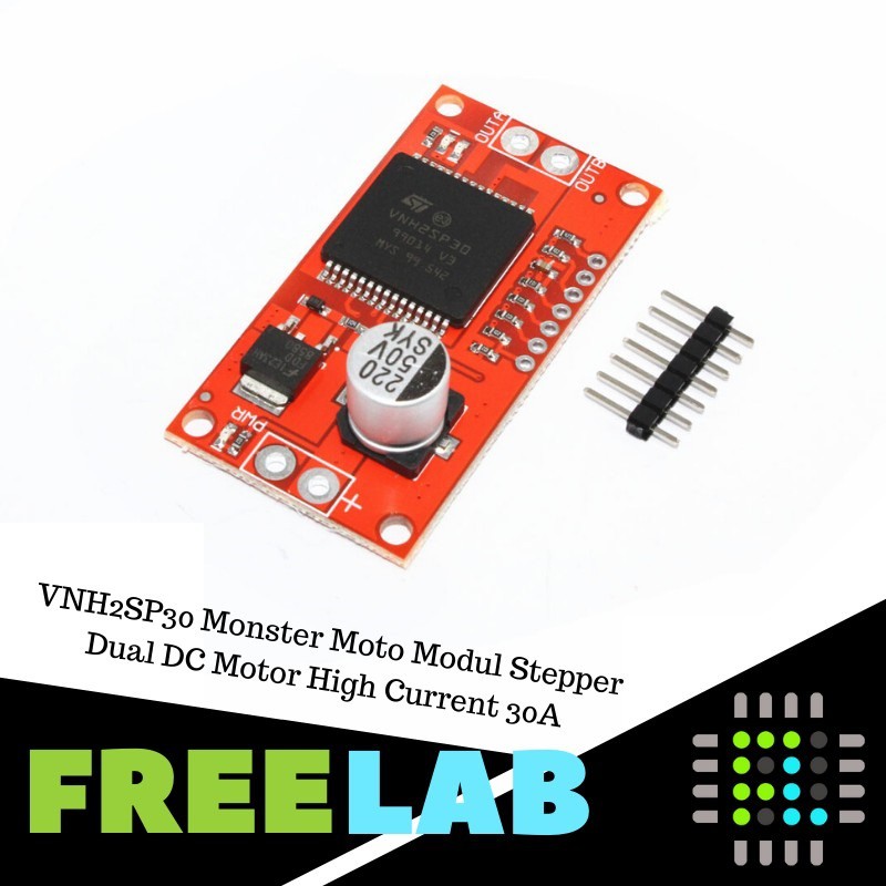 Jual VNH2SP30 Monster Moto Modul Stepper DC Motor High Current 30A | Shopee Indonesia