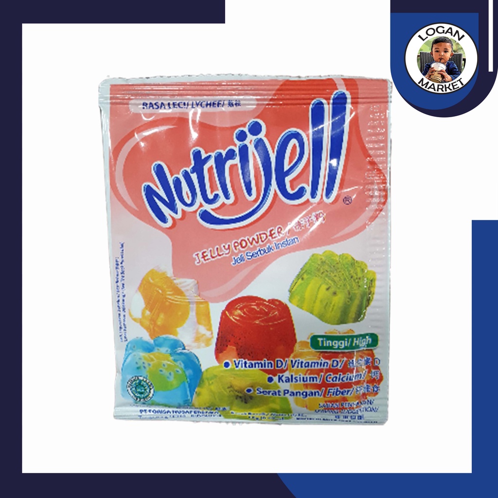 Jual Nutrijel Nutrijell 10gr 10gram 10 gram All Variant Plain Cincau ...