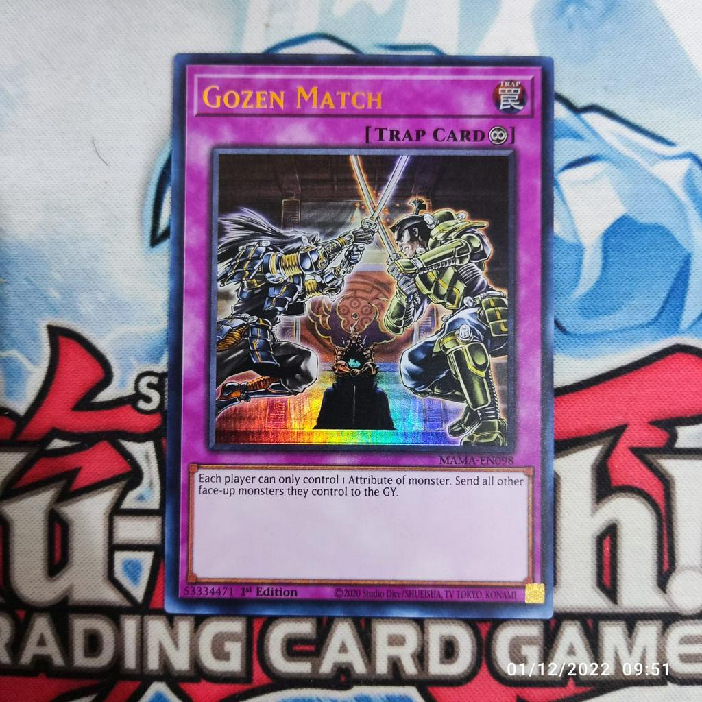 Jual yugioh gozen match MAMA ultra rare 1st original | Shopee Indonesia