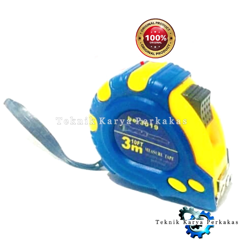 Jual BENZ METERAN MEASURE TAPE 3M METERAN 3M SELF LOCK 2 TOMBOL ...