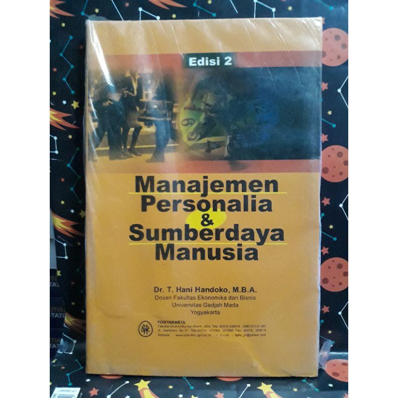 Jual manajemen personalia dan sumber daya manusia dr t hani handoko mba ...
