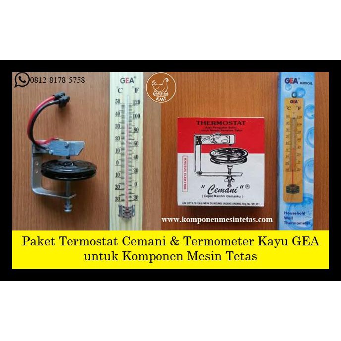 Jual Promo Paket Termostat Cemani Dan Termometer Kayu Gea Untuk Mesin ...