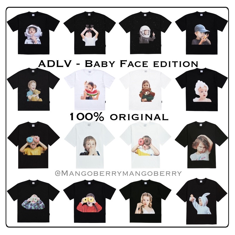 Jual Acme de La Vie ADLV baby face short sleeve T-shirt (adlv tee 100% ...