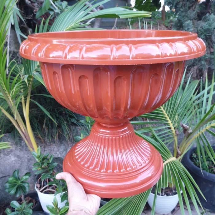 Jual POT SHALLOM JUARA Pot bunga tinngi Pot pajangan Pot Cantik Pot ...