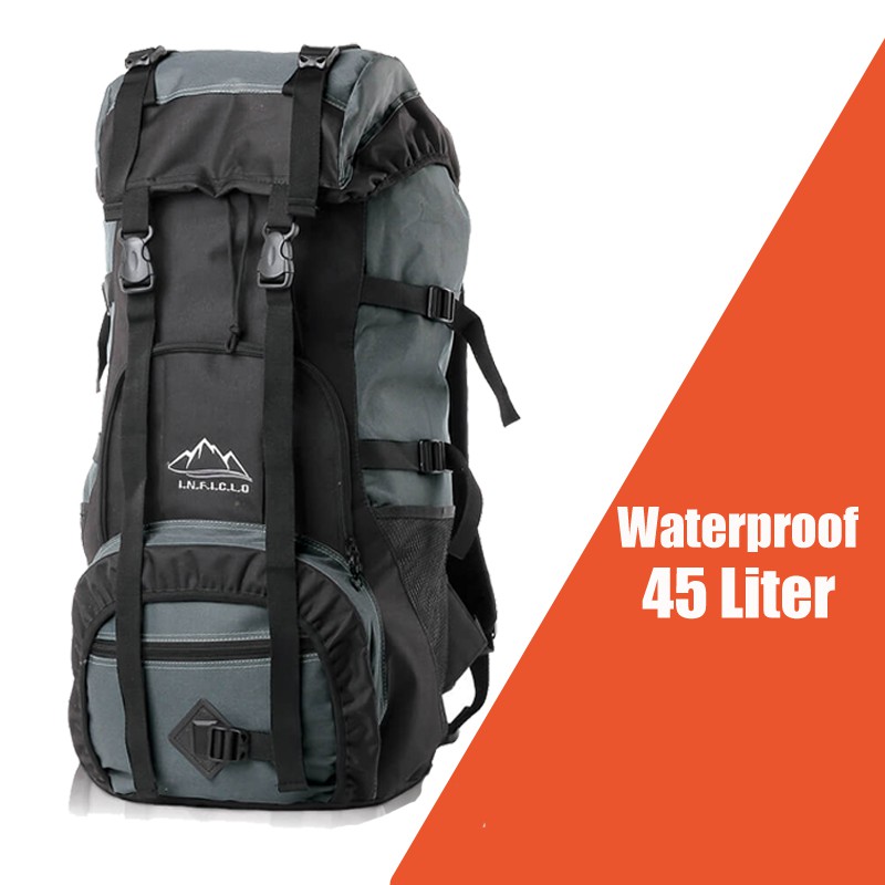 Jual Tas Gunung Ransel Carrier Kapasitas 45 Liter 100 % Ori Distro | Shopee Indonesia