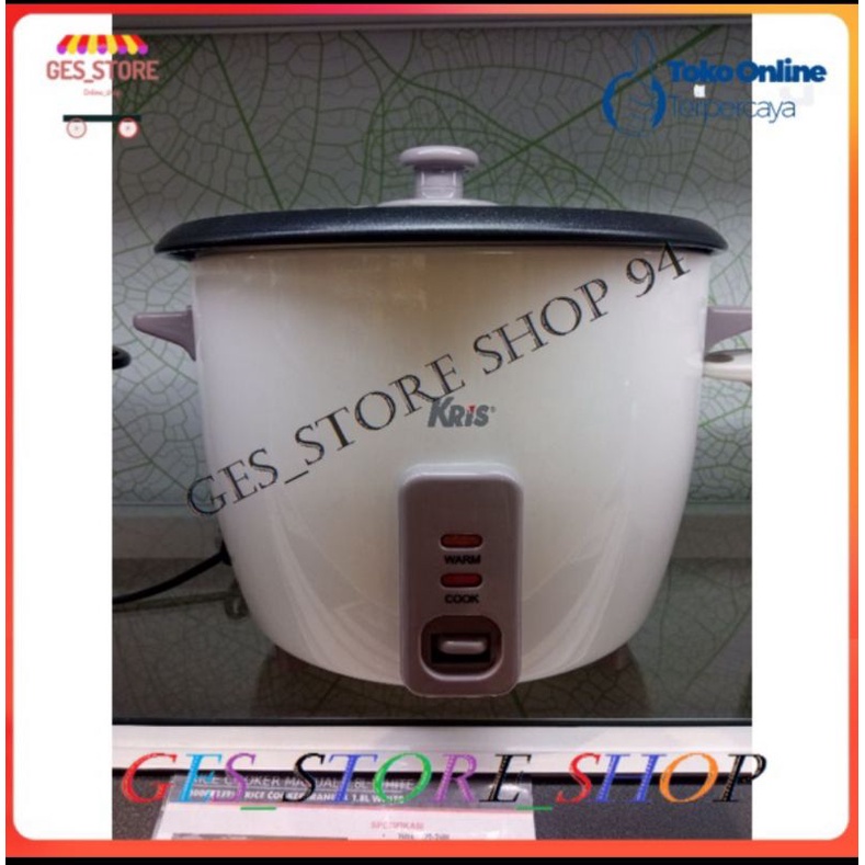 Jual Kris Rice Cooker ALat Pemasak Nasi 1.8 Ltr - Putih | Shopee Indonesia