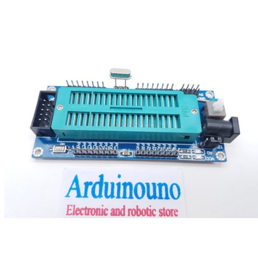 Jual Minimum System Atmega 16 32 8535 minsys Monster 5V regulator ZIF ...