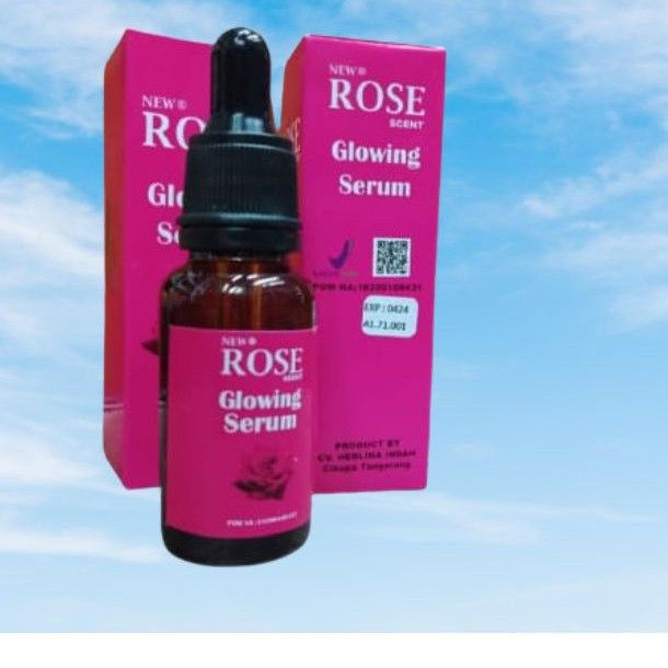 Jual Rose Glowing Serum Bpom//Serum Rose Original | Shopee Indonesia