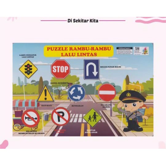 Jual Puzzle Rambu Lalu lintas | Shopee Indonesia