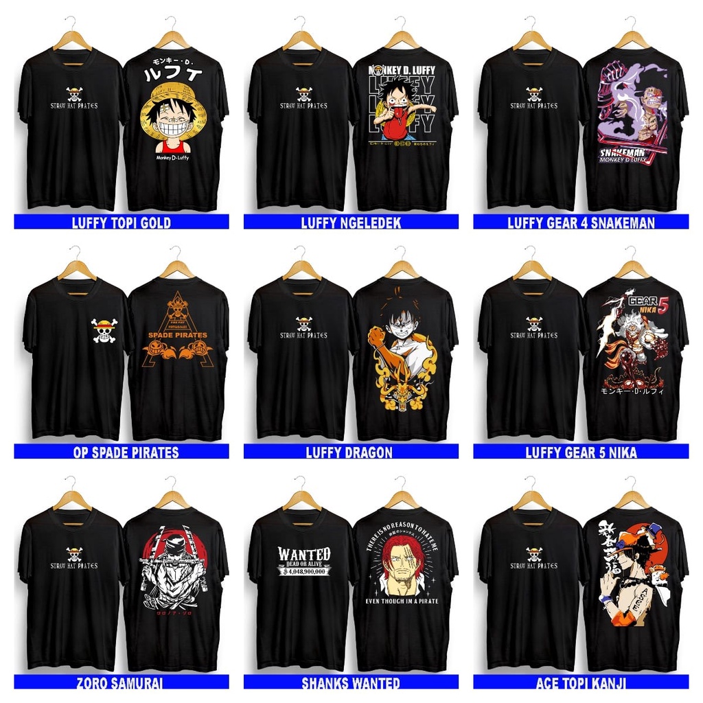 Jual promo t-shirt / kaos oblong / kaos distro / kaos sablon luffy ... Jual promo t-shirt / kaos oblong / kaos distro / kaos sablon luffy ...