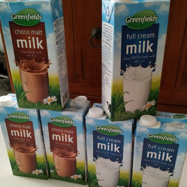 Jual Susu Greenfield UHT 1 liter | Shopee Indonesia