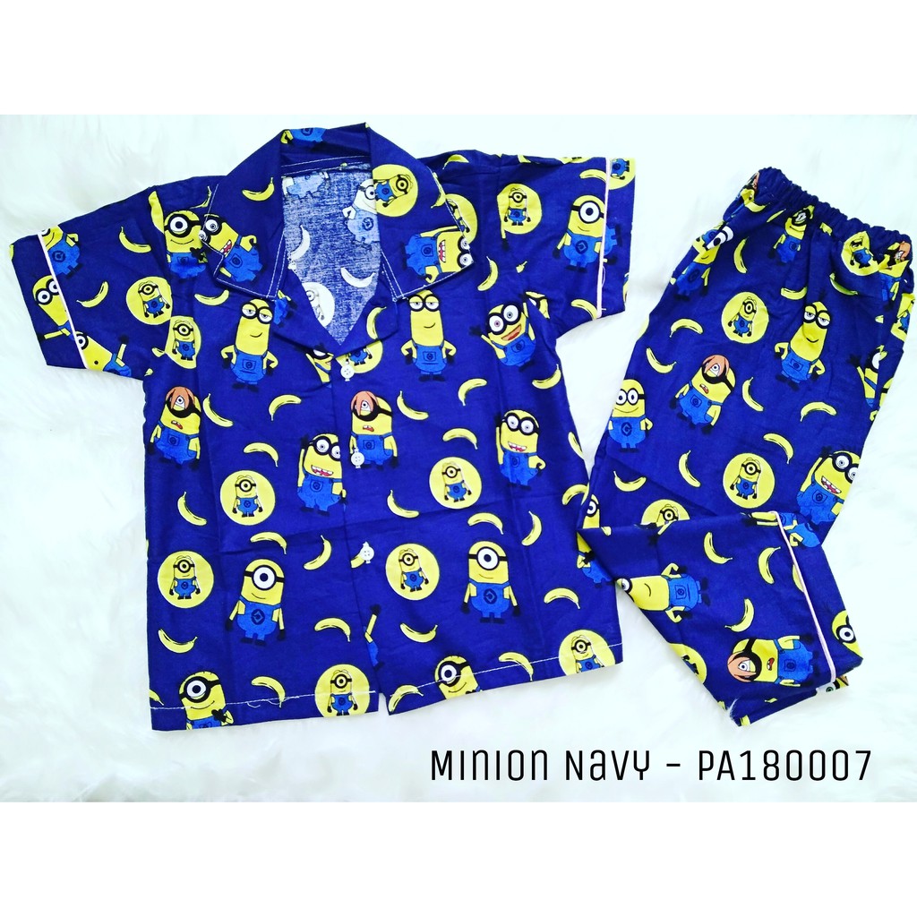 Jual Piyama Anak (Minion Navy) | Shopee Indonesia