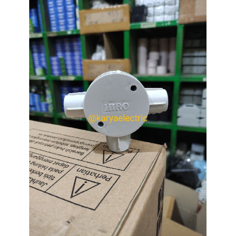 Jual TEDUS / TDUS T DUS T DOOS PUTIH CABANG 3 20MM TEBAL | Shopee Indonesia