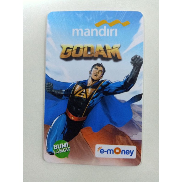 Jual KARTU MANDIRI PRABAYAR EMONEY ETOLL E-MONEY E-TOLL BANK MANDIRI ...