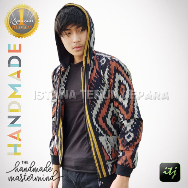 Jual Jaket Hoodie Pria, Jaket Batik, Jaket Tenun Troso | Shopee Indonesia