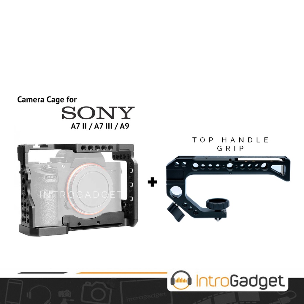 Jual Cage Rig Sony A7II A7III SmallRig UURig Andoer Plate Metal Paket ...