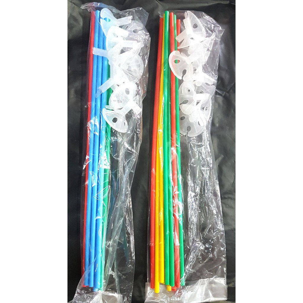 Jual Stik Balon + Piringan / 1 pak 10 set | Shopee Indonesia