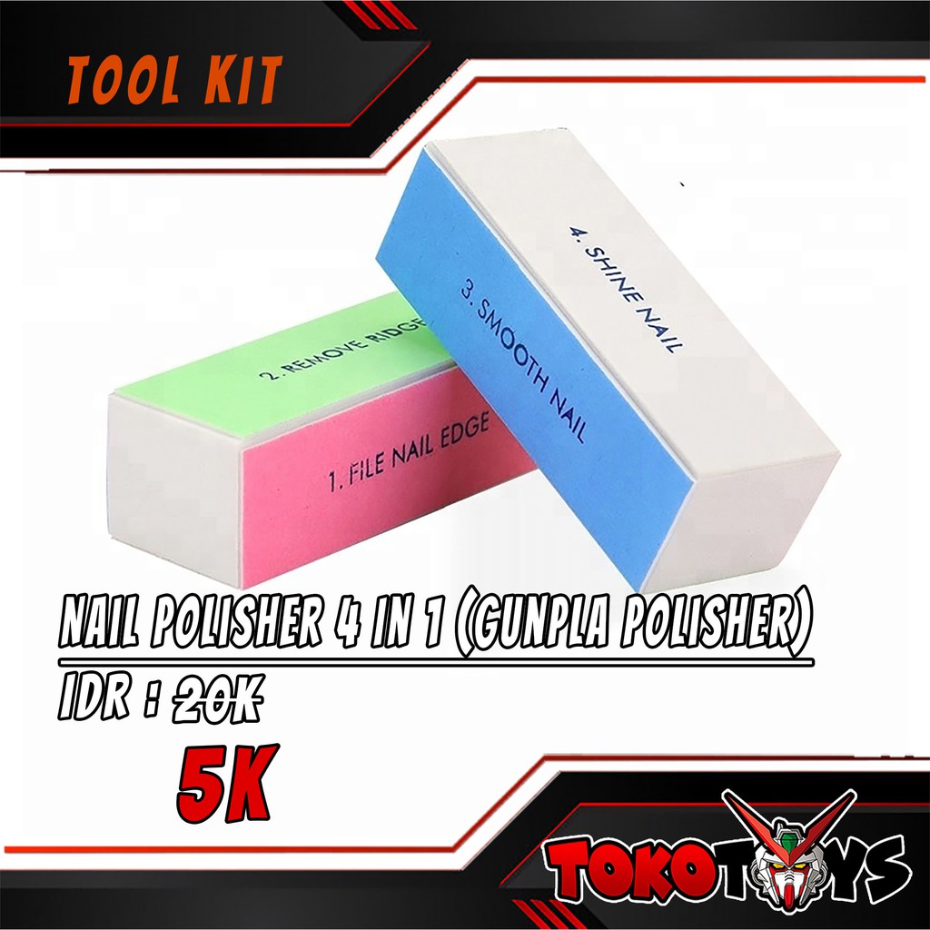 Jual Amplas Gundam Tool Model Kit Gunpla Sanding Polisher - Nail ...