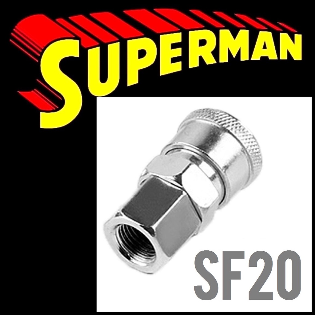Jual QUICK COUPLER SF 20 sambungan selang udara angin kompresor ...