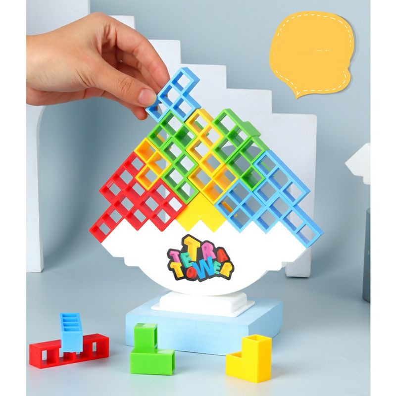 Jual Mainan Tetris Tower/ Tetra Tower /Mainan Interaksi Anak dan Dewasa ...