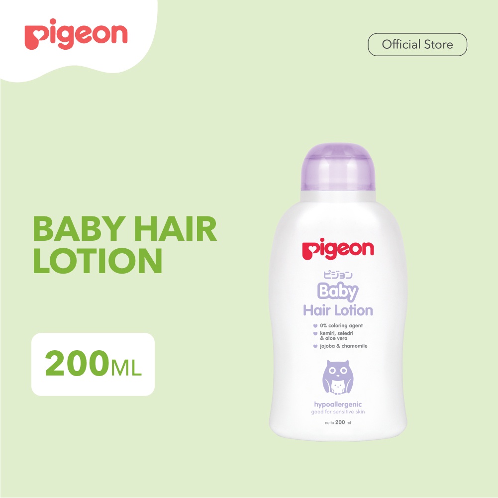 Jual PIGEON Baby Hair Lotion 200Ml | Lotion Rambut Bayi | Shopee Indonesia