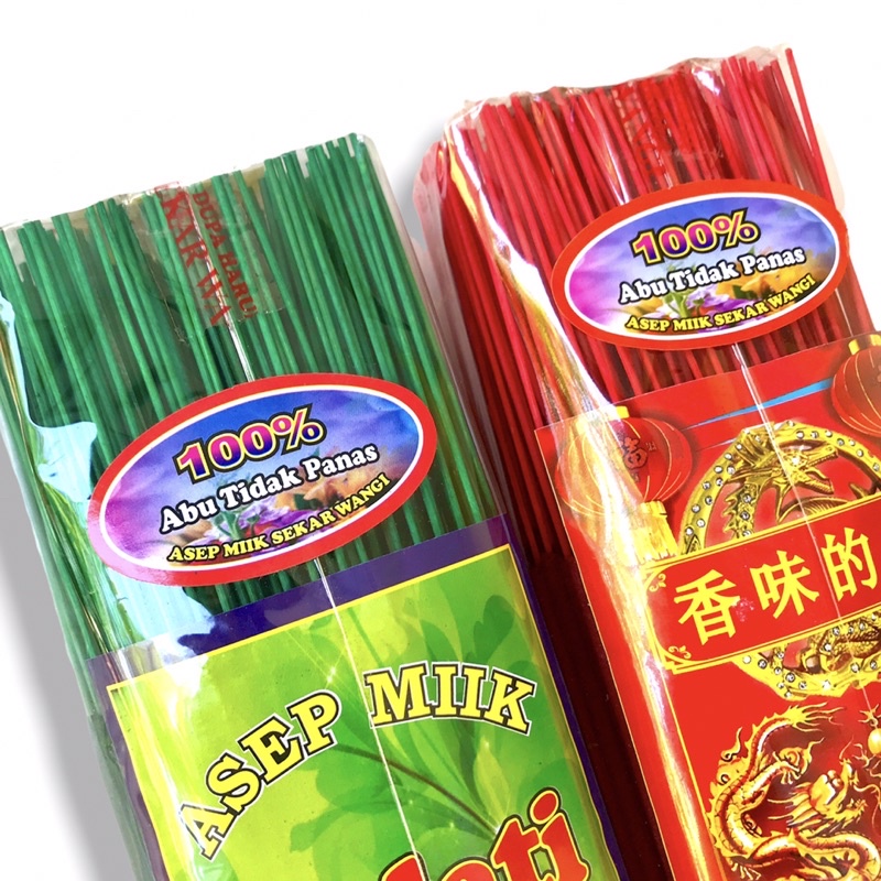 Jual Dupa Warna Merah Dupa Hijau 500 gram 28 cm Abu Dingin Produksi ...