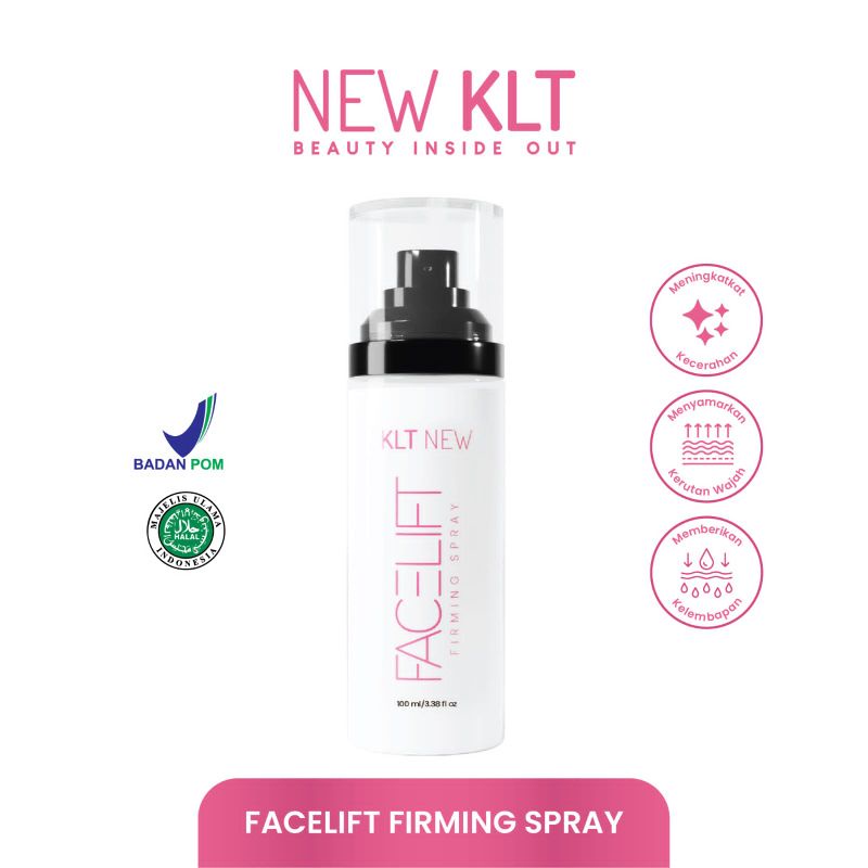 Jual (FREE HAND SANITIZER) KLT NEW FACELIFT FIRMING SPRAY | Shopee ...