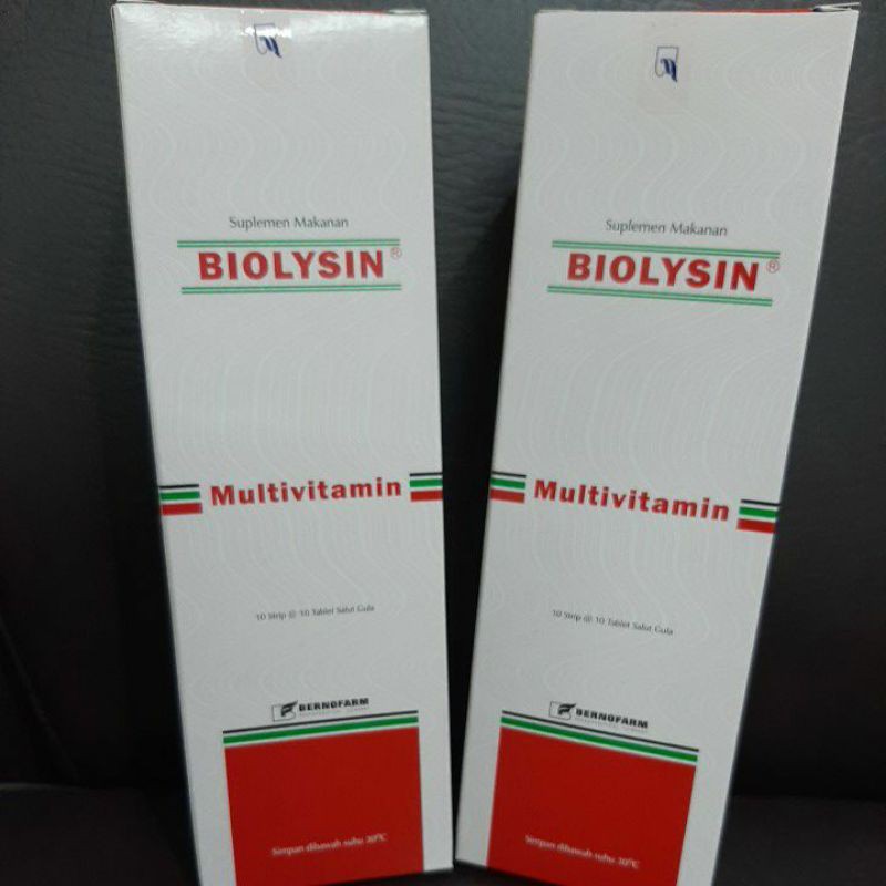 Jual Biolysin Multivitamin 1Box | Shopee Indonesia