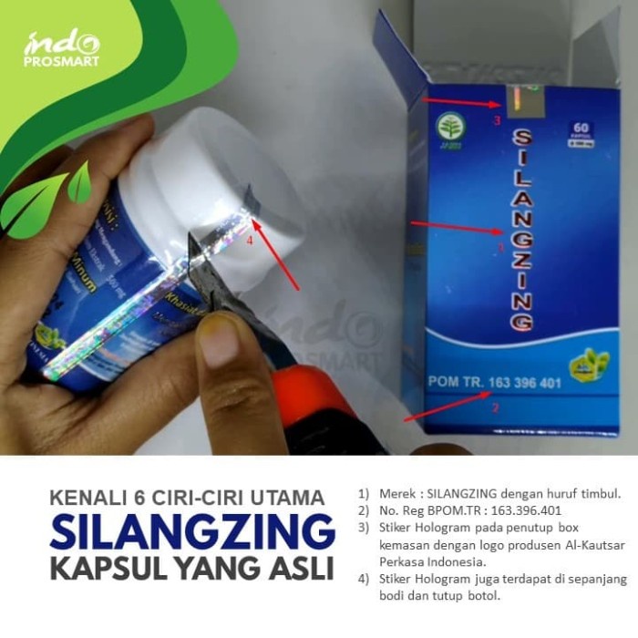 Jual [BPOM] - SILANGZING KAPSUL - OBAT HERBAL PELANGSING ALAMI 100% ...