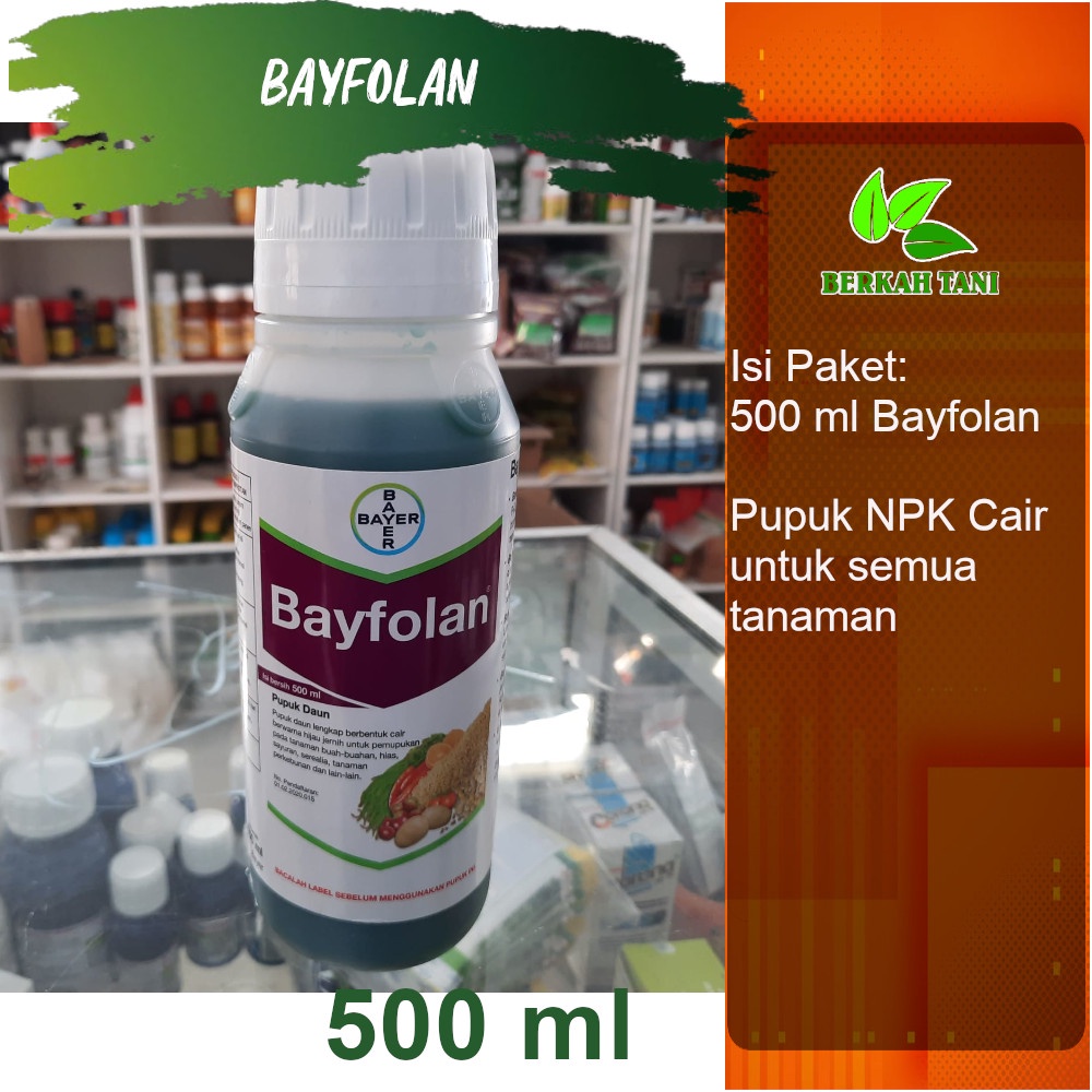 Jual Bayfolan 500 ml Pupuk Cair Untuk Daun dan Buah | Shopee Indonesia