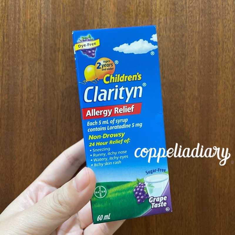 Jual CLARITYN children 24H allergy relief syrup | Singapore utk anak 2 ...
