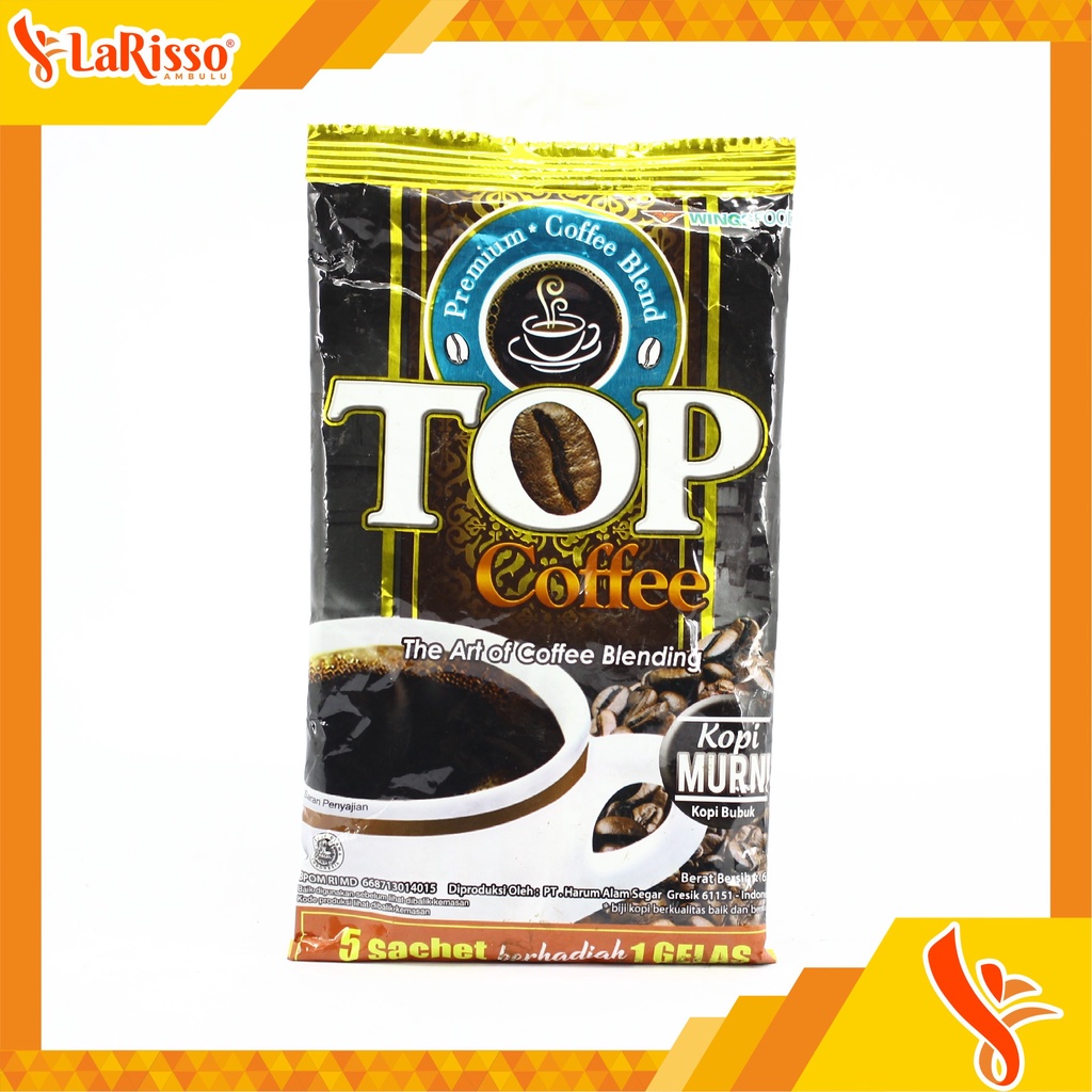 Jual KOPI TOP MURNI 65GR PREMIUM COFFEE BLEND | Shopee Indonesia