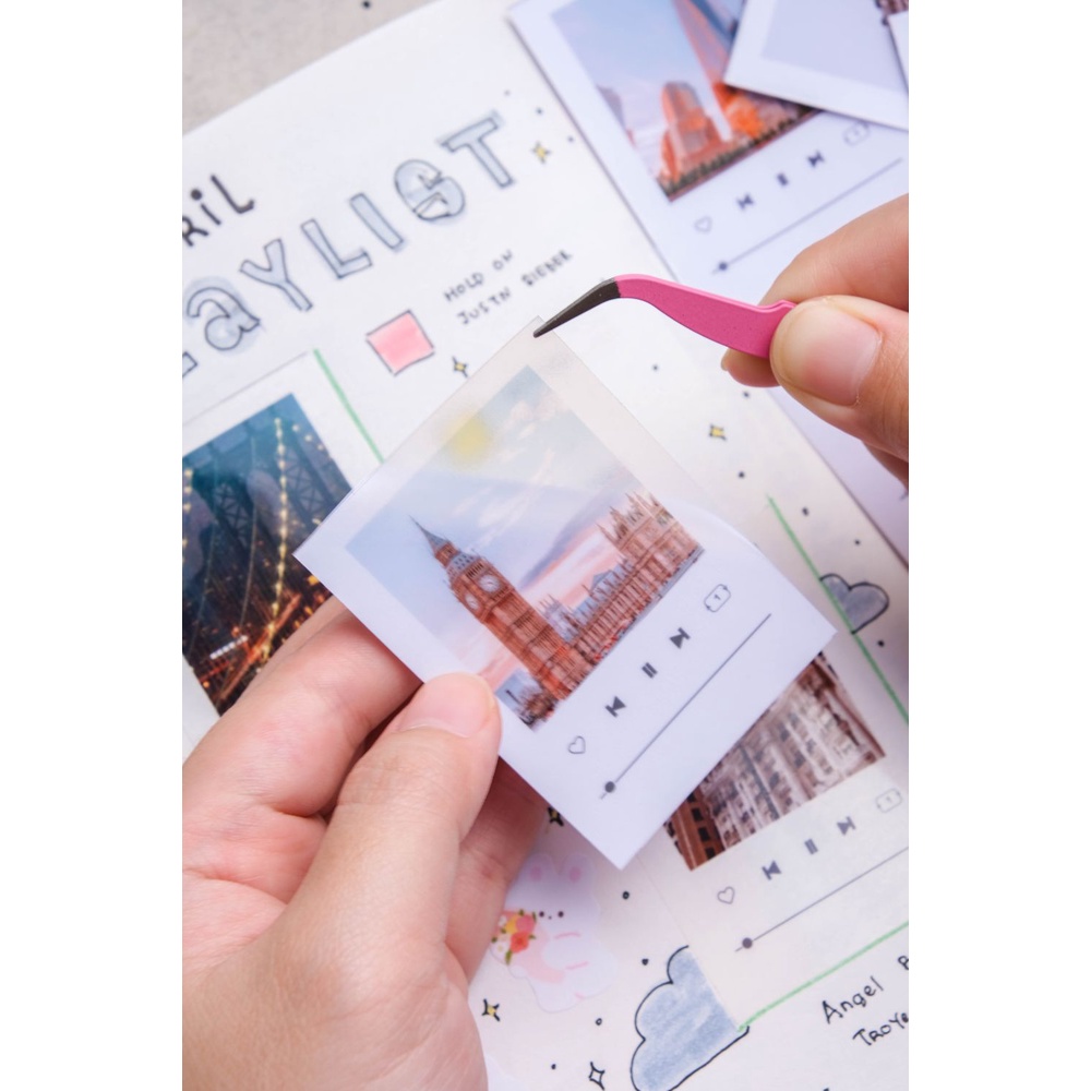 Jual TENO Journal Sticker Sheet / Stiker Kiss Cut | Shopee Indonesia