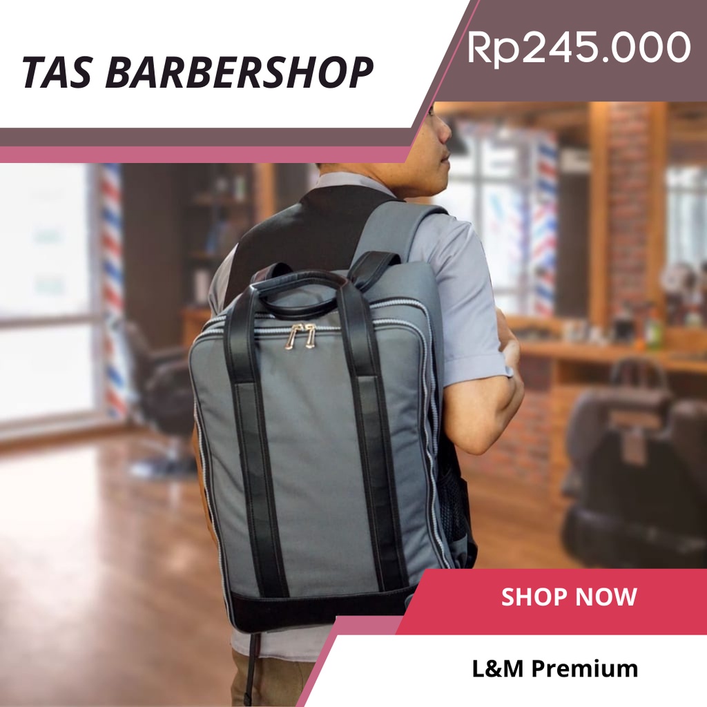 Jual TAS BARBERSHOP TAS BARBER TOOLS TAS CAPSTER KAPSTER STYLISH ...