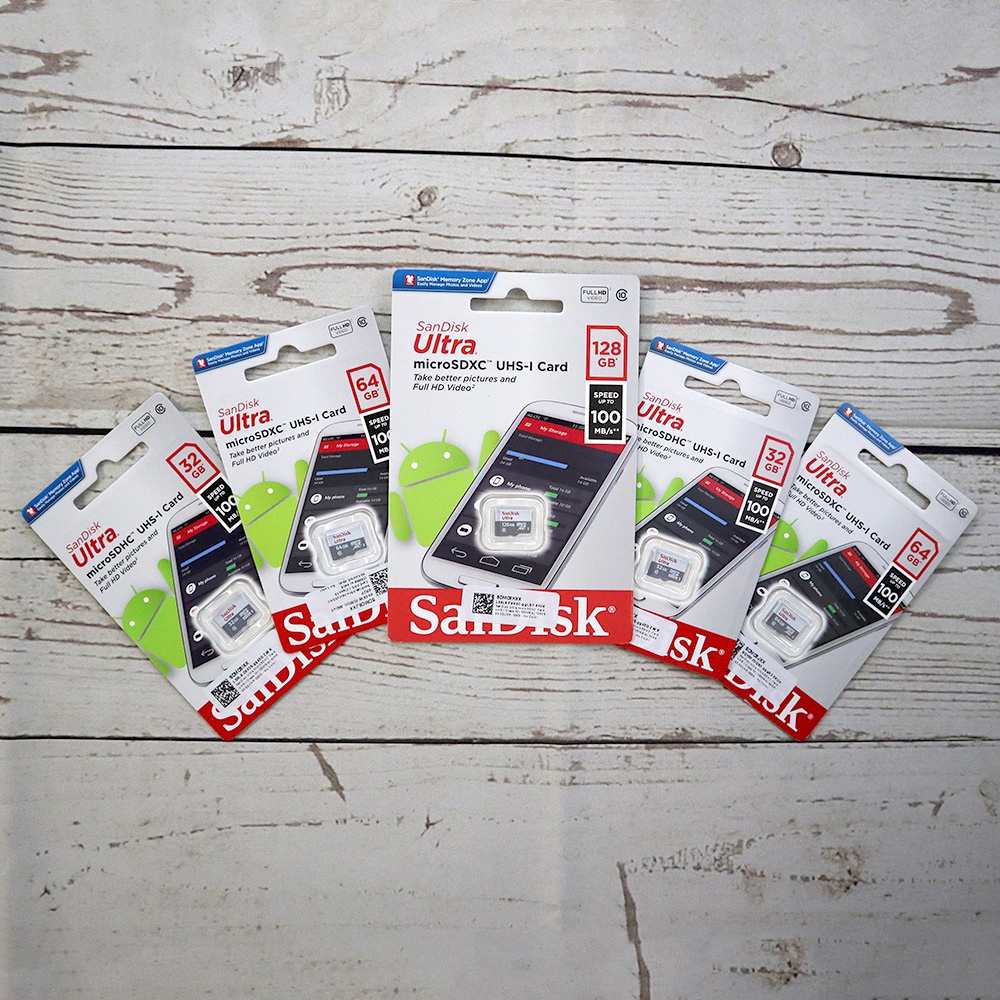 Jual SanDisk Ultra microSDHC Card UHS-I Class 10 / 10 A1 (100MB/s -120MB/s) | Shopee Indonesia