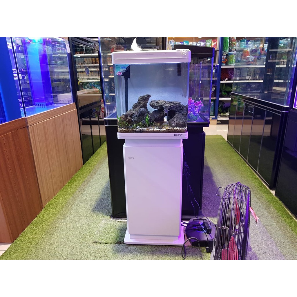 Jual Boyu Set Akuarium Dan Kabinet Ms-420m / Boyu aquarium dan lemari ...