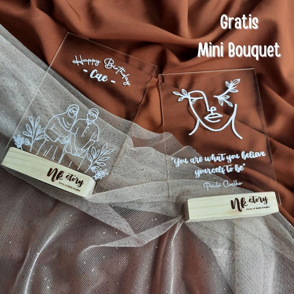 Jual [PROMO] LETTERING AKRILIK A6 KOTAK AKRILIK MAHAR AKRILIK MAHAR ...