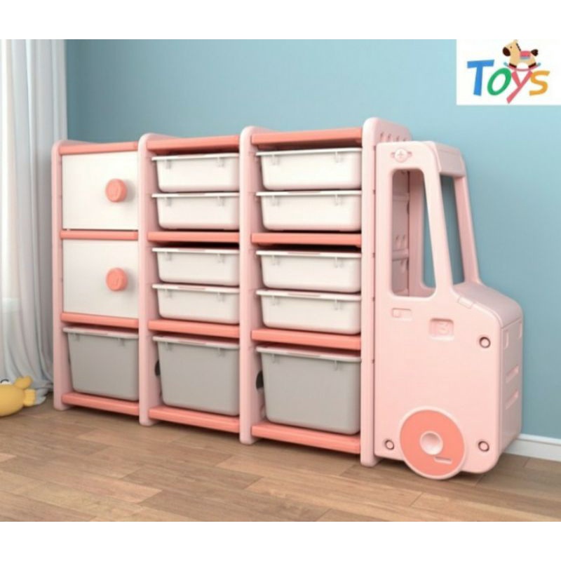 Jual Storage Rak Lemari Mainan Anak Box Penyimpanan Serbaguna Bentuk ...