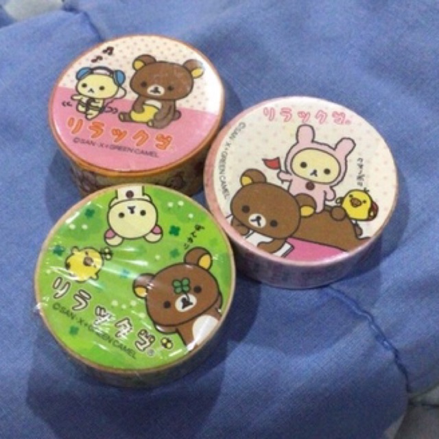 Jual RILAKKUMA SAN-X SANRIO STICKER TAPE SOLATIP MEMO STICKY NOTE ...