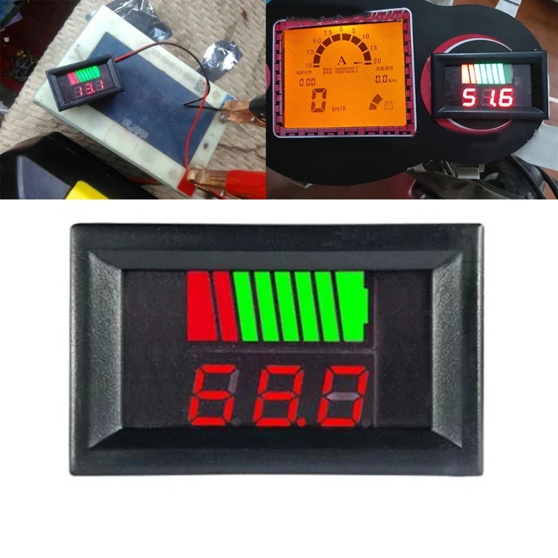 Jual Indikator kapasitas baterai 12V LED digital volt meter | Shopee Indonesia