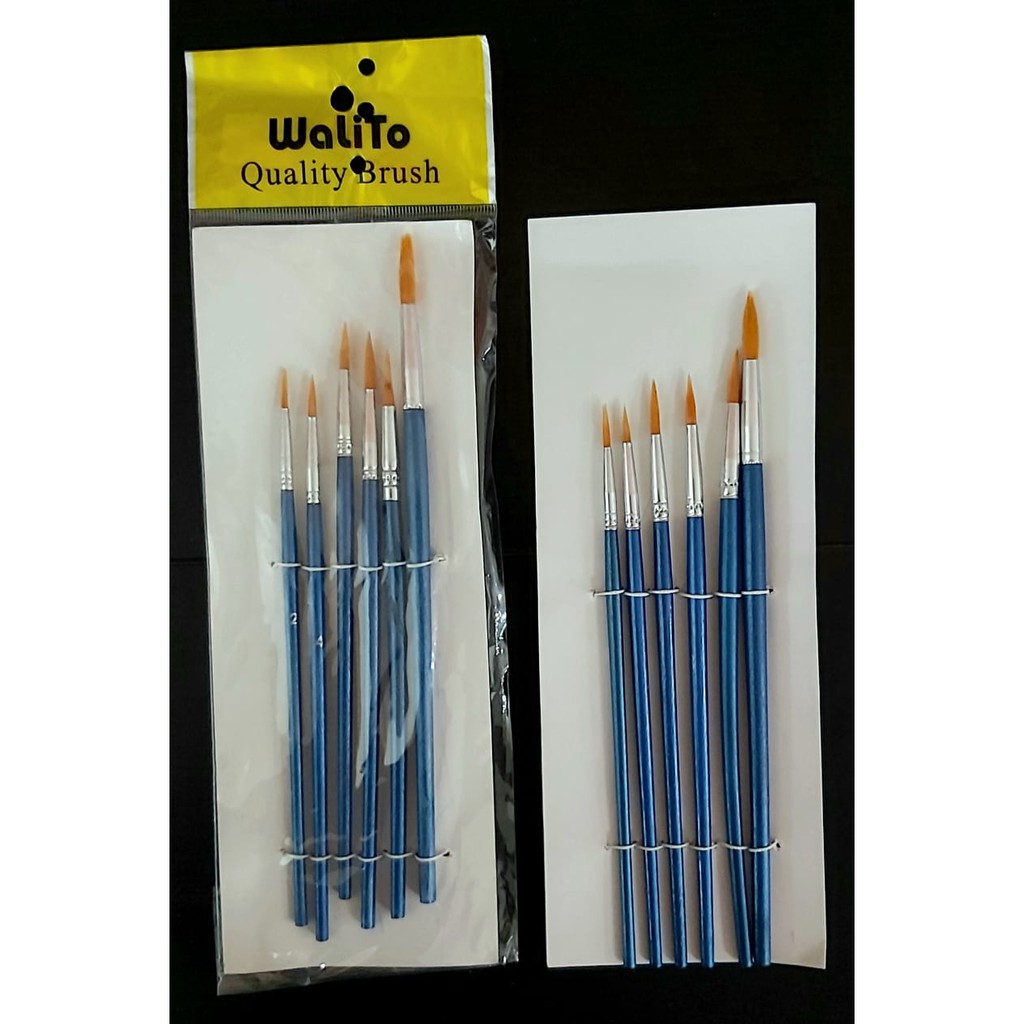 Jual KUAS LUKIS SET WALITO (LANCIP) | Shopee Indonesia