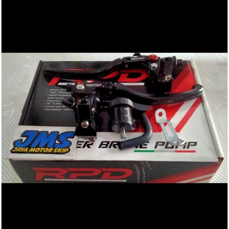 Jual Master Rem RPD Set Radial 14mm Kanan/ kiri ( kopling) | Shopee ...